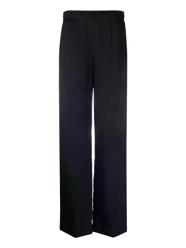 JIL SANDER High-waisted Straight-leg Trousers - Blue
