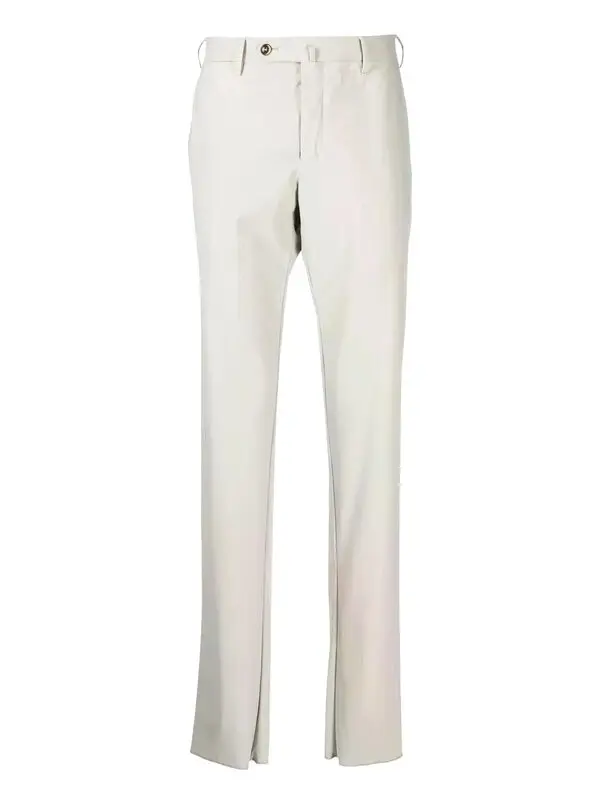 PT TORINO Plain Stretch-design Chinos - Neutrals