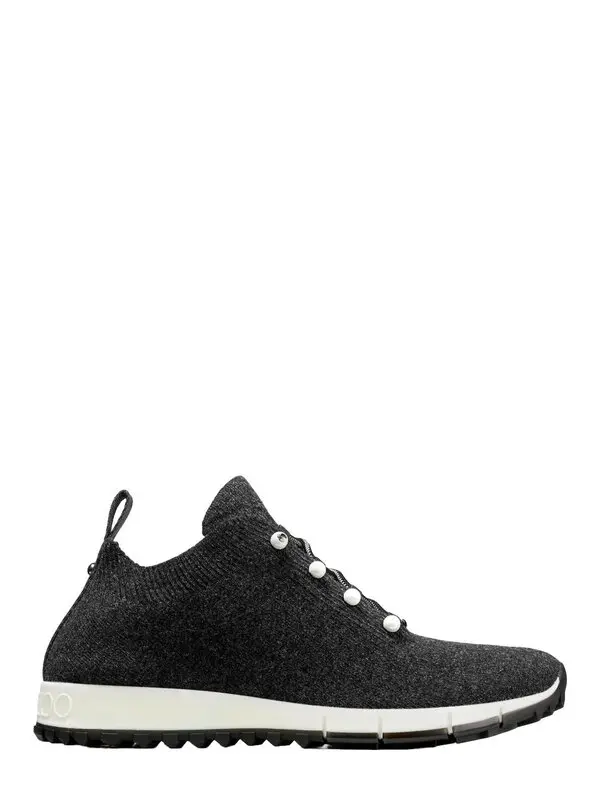 JIMMY CHOO Velczes Trainers - Black