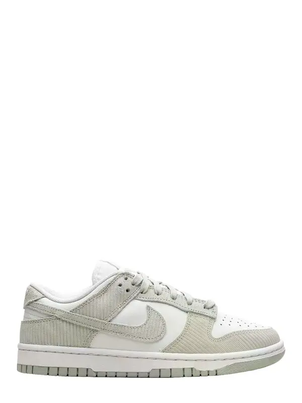 Nike Dunk Low Corduroy Panel Sneakers - Grey