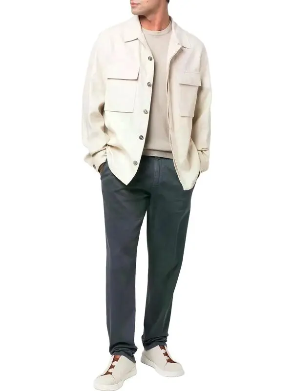 Boglioli Crew Neck Virgin Wool Jumper - Neutrals