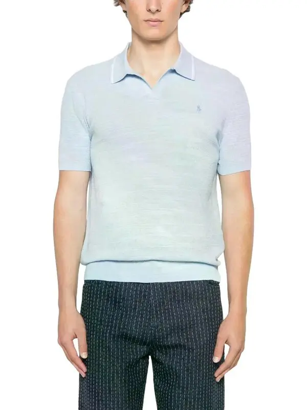 Polo Ralph Lauren Polo Pony-embroidered Polo Shirt - Blue