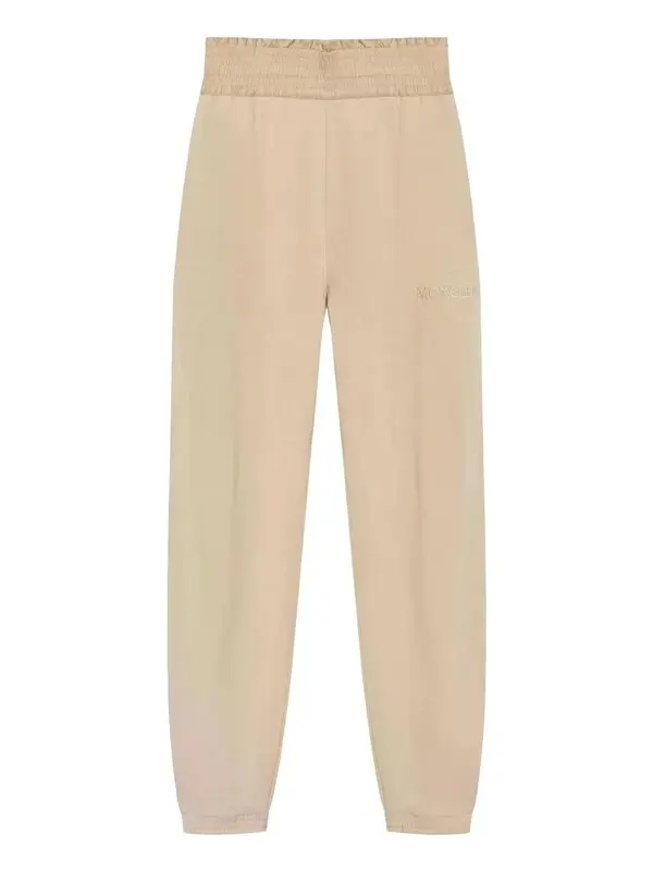 Moncler Logo Trousers - Neutrals