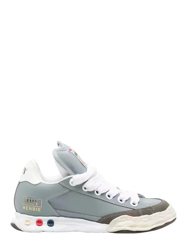 Mihara Yasuhiro Herbie Puffer Low-top Sneakers - Blue