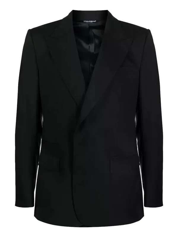 Dolce & Gabbana Single-breasted Blazer - Black