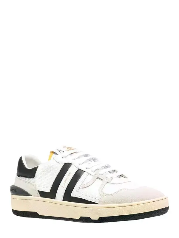 LANVIN Panelled Low-top Sneakers - White