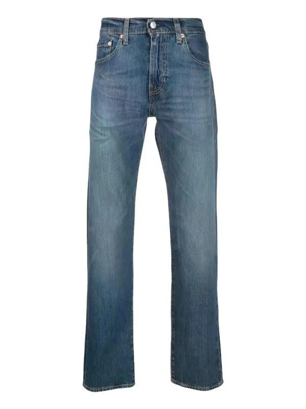 LEVI'S Logo-patch Straight-leg Jeans - Blue