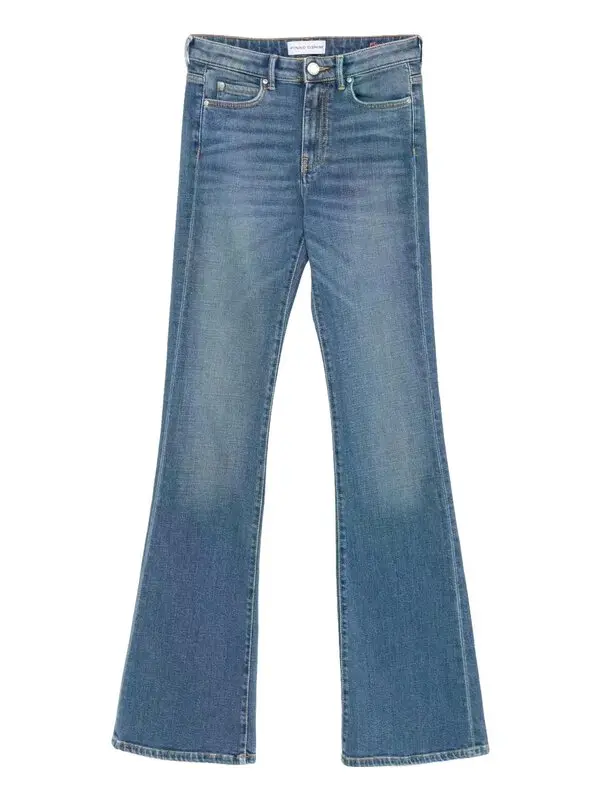Pinko Flora No Belt Jeans - Blue