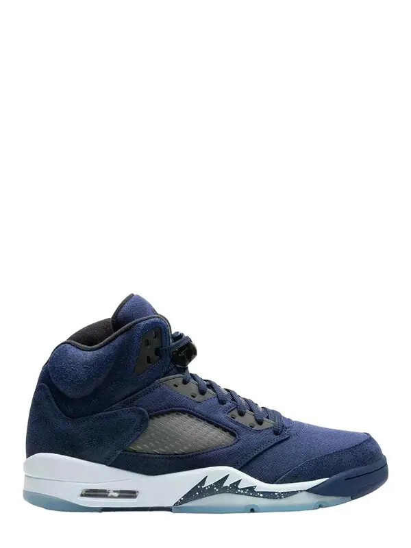 JORDAN Air 5 Georgetown High Top Sneakers - Blue