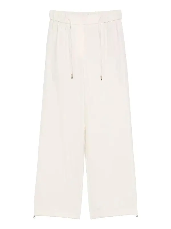 Peserico Elasticated Waist Trousers - Neutrals