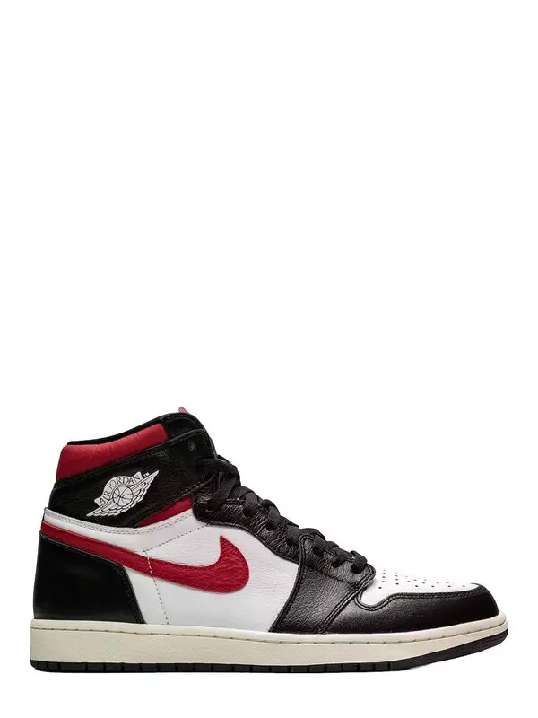 JORDAN Air 1 Retro High Og Gym Red Sneakers - Black