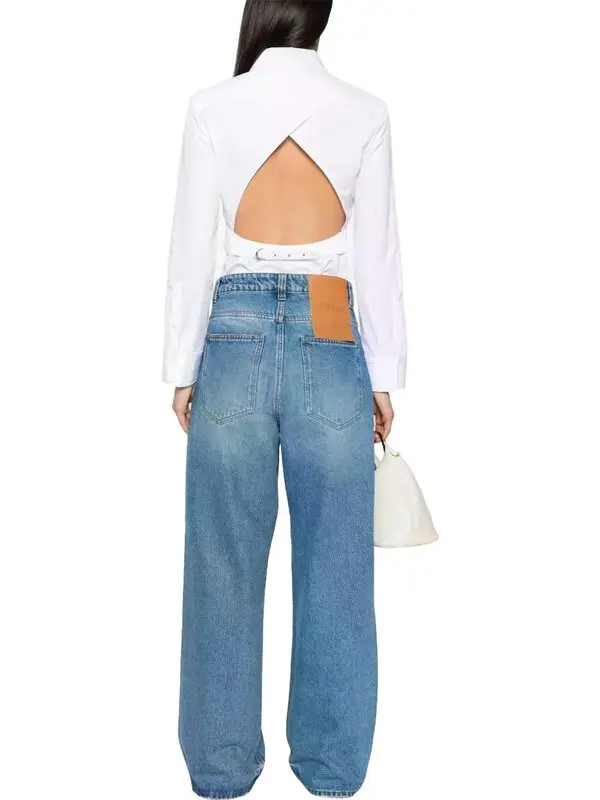Jacquemus Nîmes Mid-rise Wide Jeans - Blue