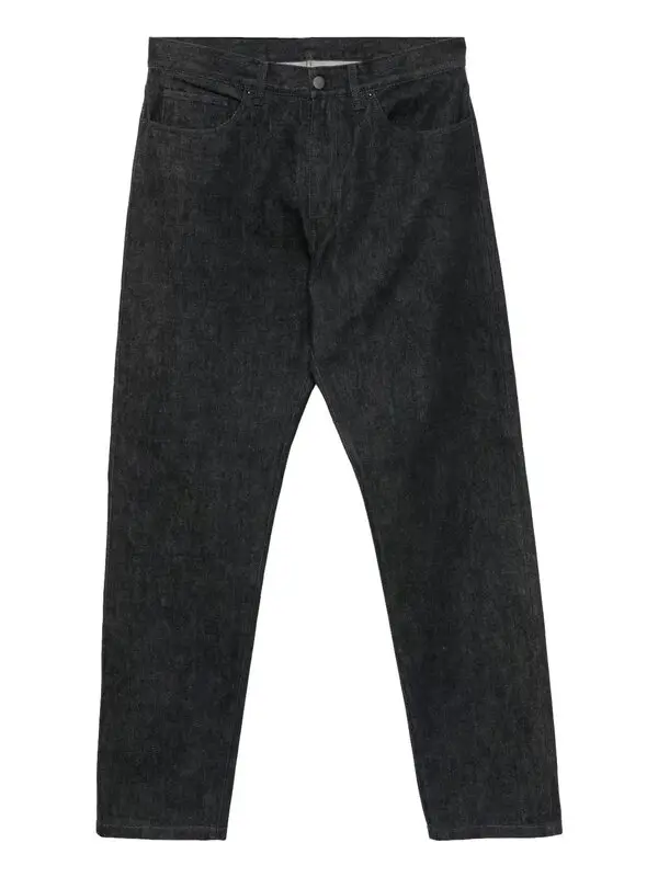 Moncler Tapered Leg Denim Trousers - Blue