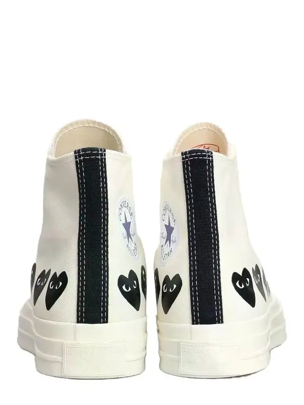 CONVERSE X COMME DES GARONS PLAY Chuck 70 High Top Sneakers - Neutrals