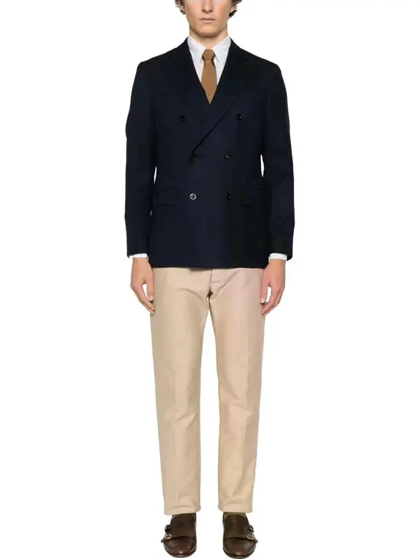 Boglioli Wool Blazer - Blue