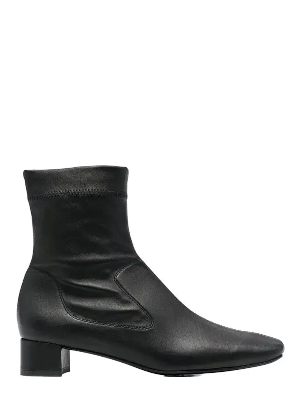 PEDRO GARCIA Ankle Side-zip Boots - Black