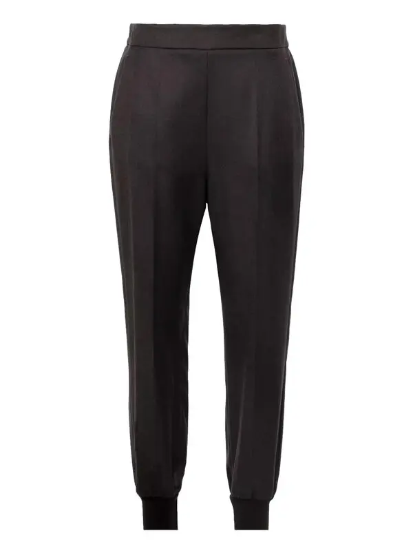 Stella McCartney Wool Tapered Trousers - Grey