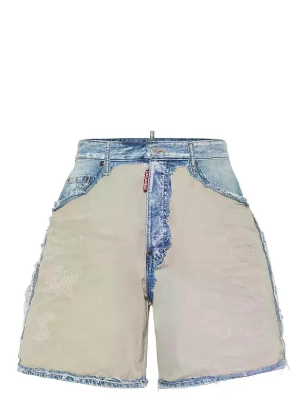 Dsquared2 Carpenter Denim Shorts - Neutrals
