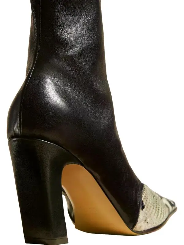Khaite The Nevada 85mm Ankle Boots - Black