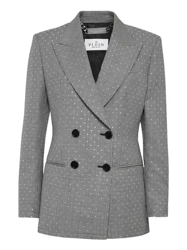 Philipp Plein Gold Fit Blazer - Black