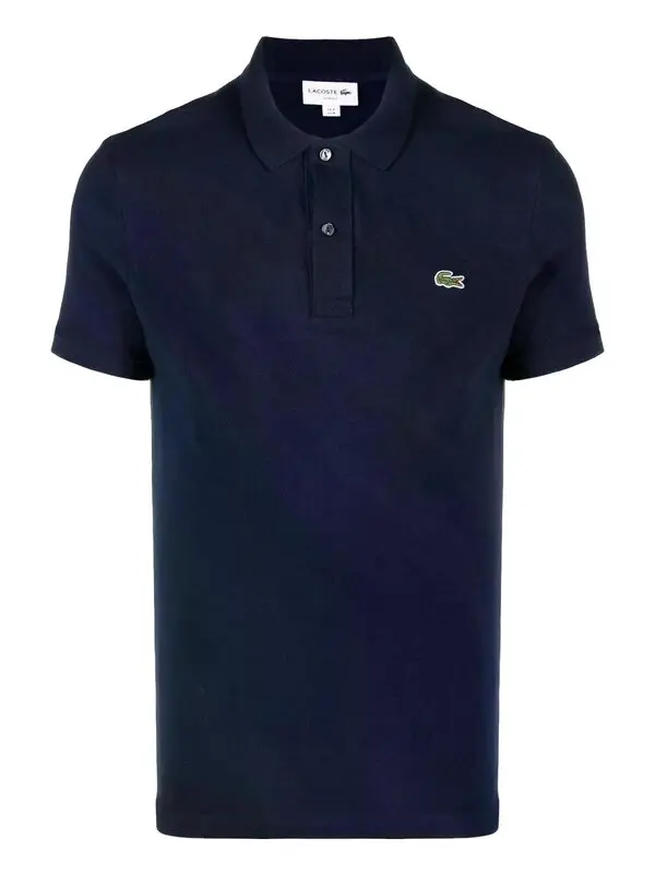 Lacoste Logo-embroidered Polo Shirt - Blue