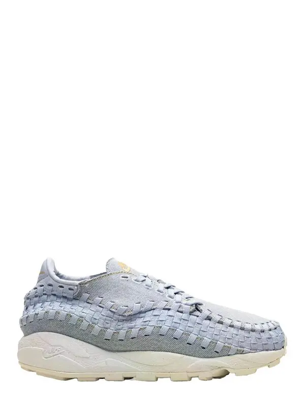 Nike Footscape Woven Washed Denim Sneakers - Blue