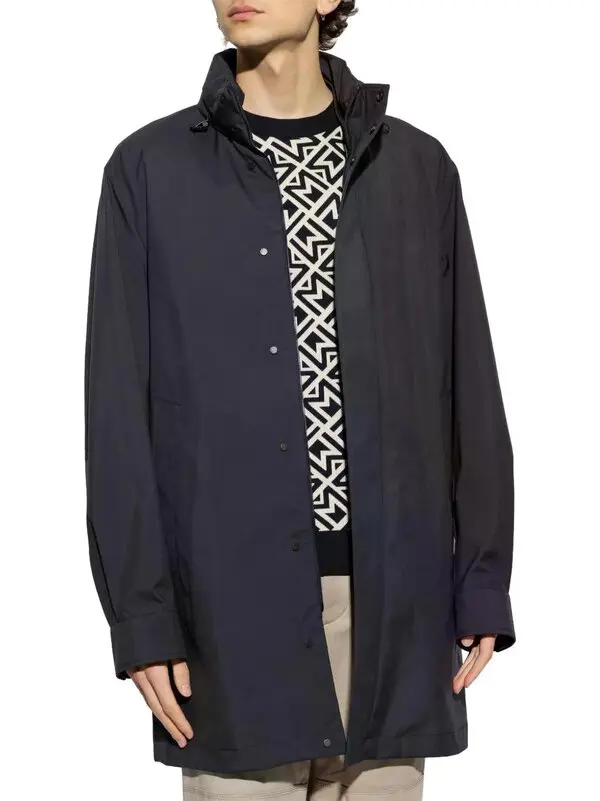 Moncler Lanche Hooded Parka - Blue