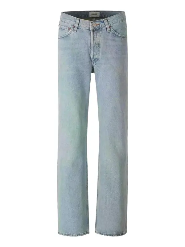 AGOLDE Kelly V-waist Jeans - Blue