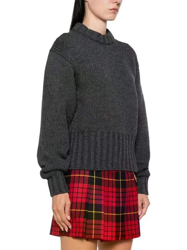 Alexander McQueen Crew-neck Sweater - Grey