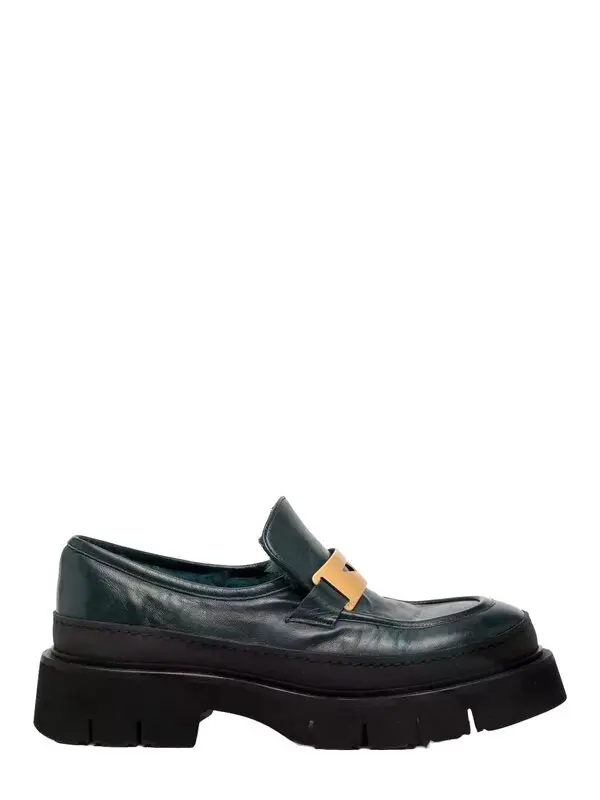 MADISON MAISON Lug Sole 40mm Loafers - Green