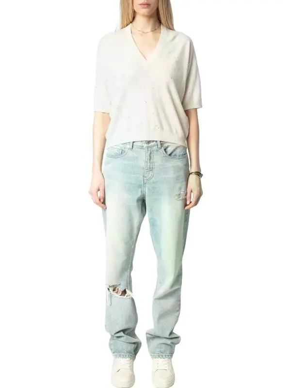 Zadig&Voltaire Wully Top - Neutrals