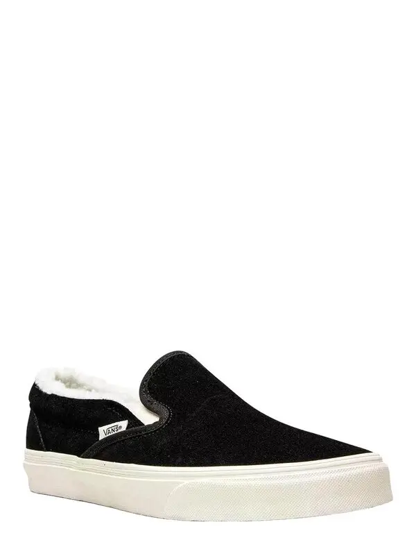 VANS Classic Slip-on Suede Sneakers - Black
