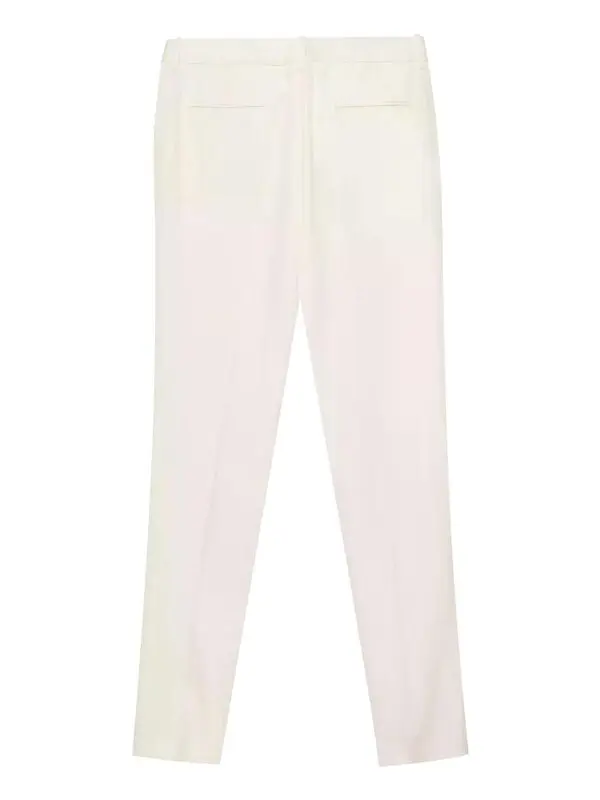 JIL SANDER Pressed-crease Straight-leg Trousers - Neutrals