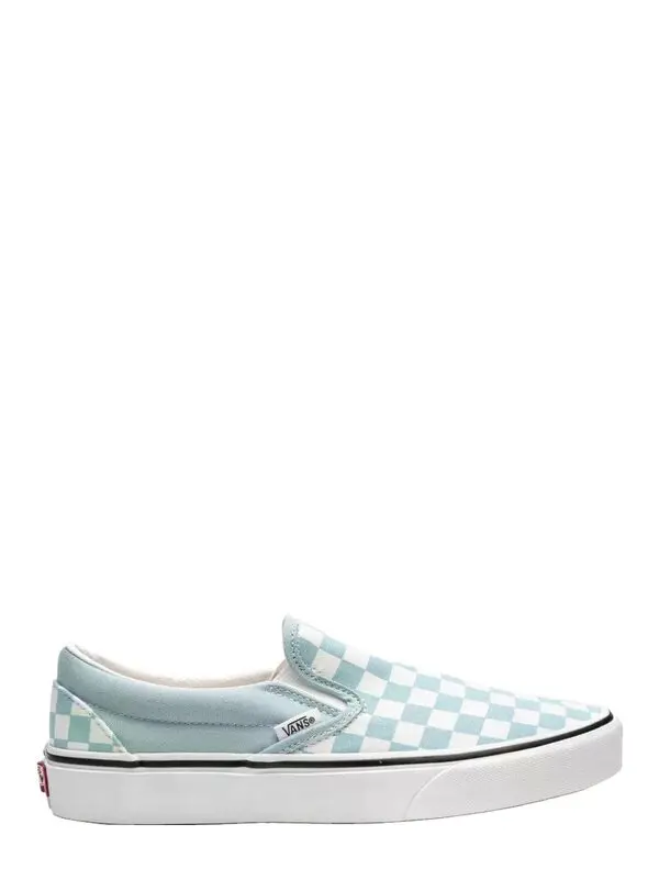 VANS Classic Slip-on Checked Sneakers - Blue
