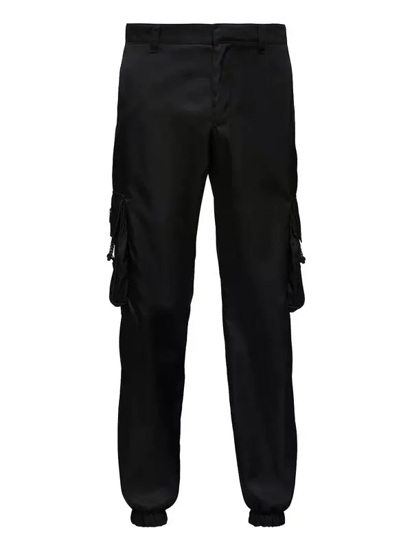 Prada Re-nylon Cargo Pants - Black