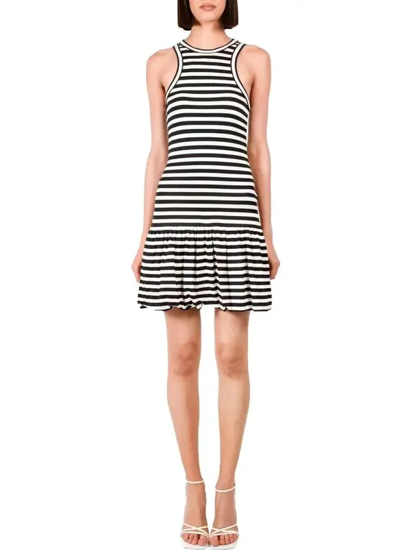 IOANA CIOLACU Corvette Mini Dress - Blue