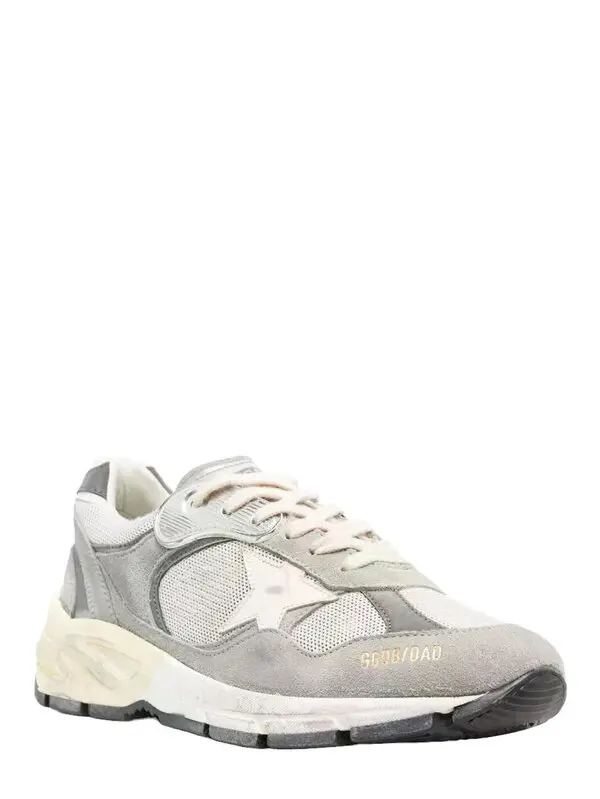 GOLDEN GOOSE Dad-star Mesh-panelled Low-top Sneakers - Grey