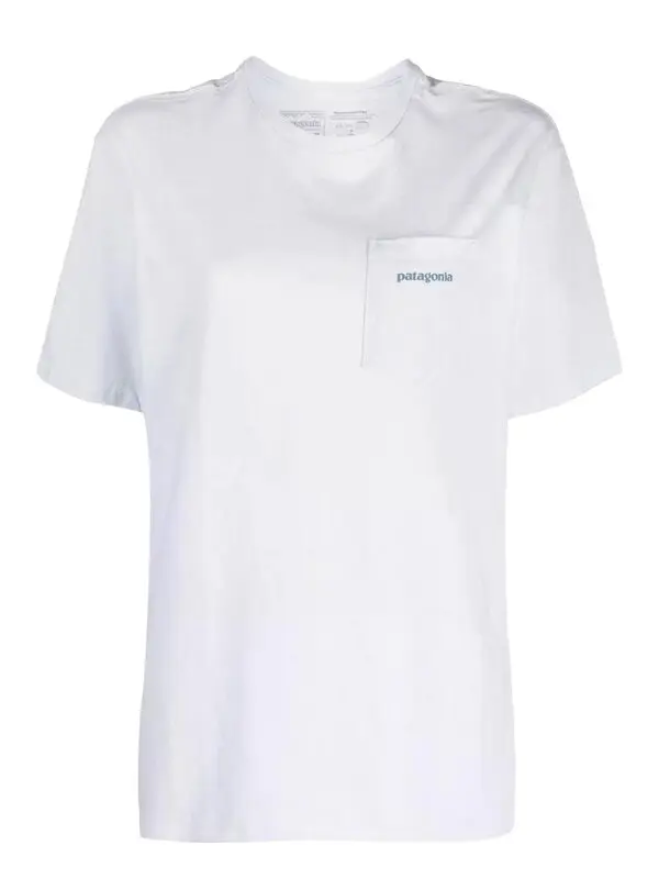 Patagonia Chest-pocket T-shirt - Blue