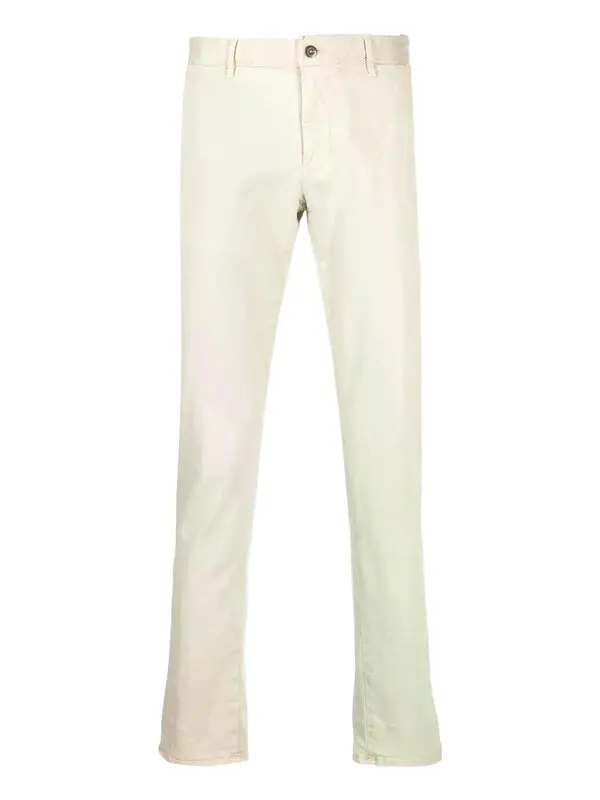 Incotex Tapered-leg Chino Trousers - Neutrals