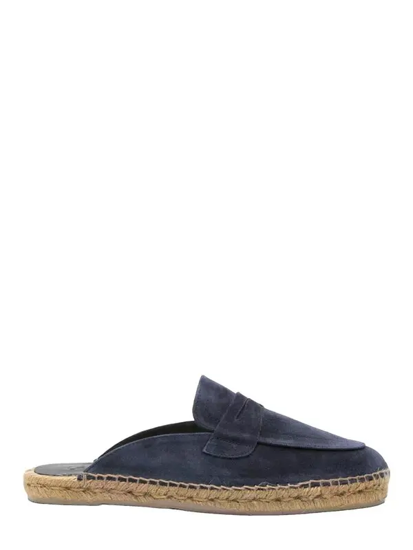 CastaÑer Nando T/186 Suede Mules - Blue