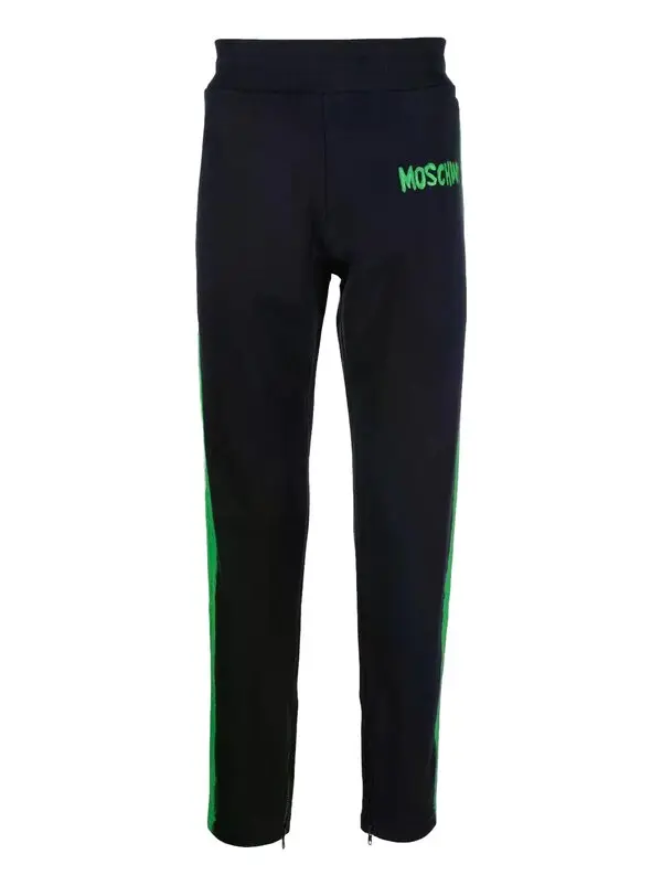 Moschino Side-stripe Track Pants - Blue