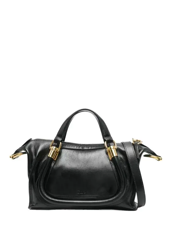 Chloé Small Paraty 24 Tote Bag - Black