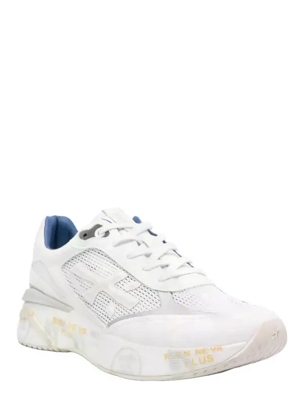 Premiata Moerun Logo Detail Sneakers - White