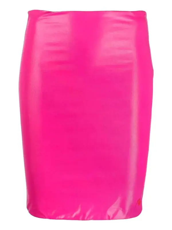 Attico Metallic Sheen Beach Cover-up - Pink