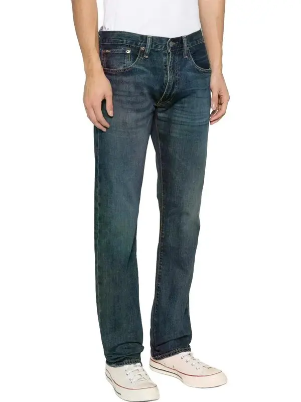 Polo Ralph Lauren Varick Tapered Denim Jeans - Blue