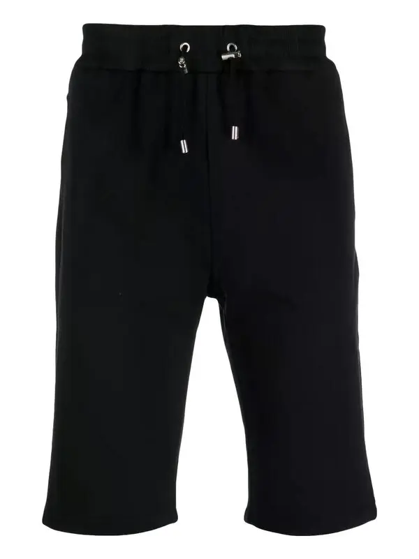 Balmain Logo-print Track Shorts - Black