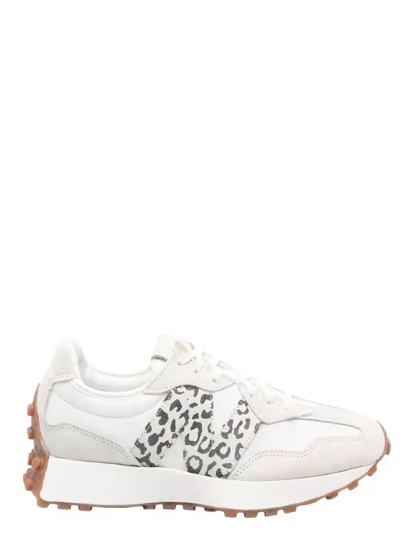 NEW BALANCE 327 Leopard Print Sneakers - Neutrals