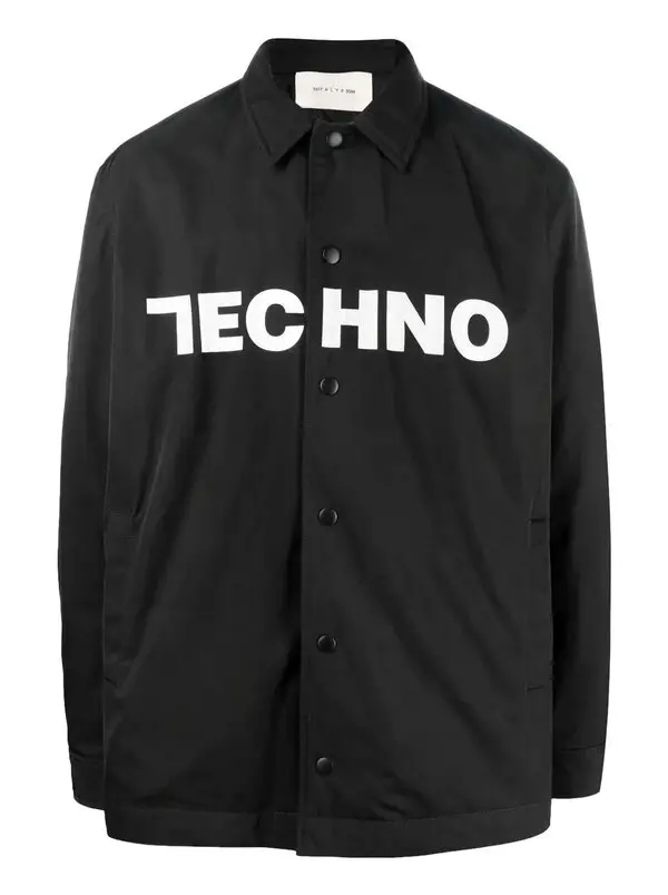 1017 Alyx 9sm Techno Shirt Jacket - Black