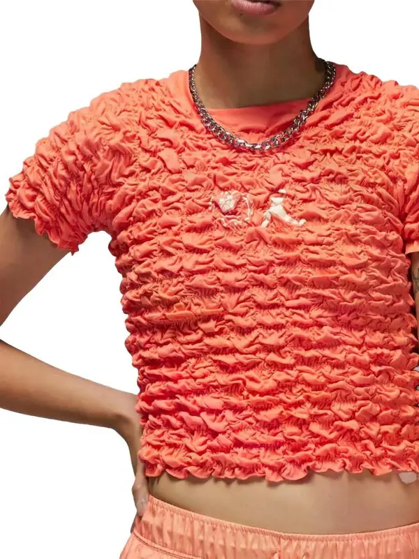 JORDAN X Bephies Beauty Supply Textured T-shirt - Red