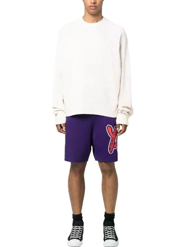 Y3 Extra-long Sleeves Jumper - White